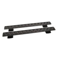 China Aluminium Door Pull Handles 2 Pack with Screws M4x22 for Glass Wood Metal Doors for sale