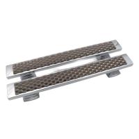 China Aluminum Metallic Antique Bronze Glass Door Pull Handle for sale