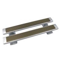 China Aluminum Metallic Antique Bronze Glass Door Pull Handle for sale