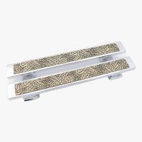 China Aluminum Metallic Antique Bronze Glass Door Pull Handle for sale