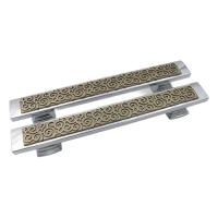 China Aluminium Door Pull Handle M4x25mm Screws Included Durable Corrosion Resistant for Cabinets for sale
