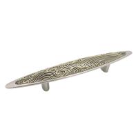China Modern Aluminium Cabinet Handle 0.5 inch Thickness for Kitchen Bathroom Furniture Pull for sale