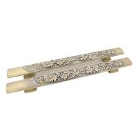 China Rust-Proof Aluminum Alloy Cabinet Pulls Surface-Mounted Drawer Handles with Self-Tapping Screws for Kitchen Wardrobe for sale