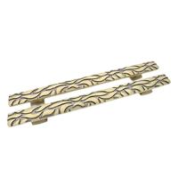 China Rust-Proof Aluminum Alloy Cabinet Pulls Surface-Mounted Drawer Handles with Self-Tapping Screws for Kitchen Wardrobe for sale