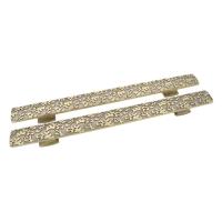 China Rust-Proof Aluminum Alloy Cabinet Pulls Surface-Mounted Drawer Handles with Self-Tapping Screws for Kitchen Wardrobe for sale