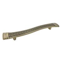 China Aluminium Door Pull Handle Smooth Finish Easy Installation M4x25mm Screws 0.5 Inch Thickness for sale