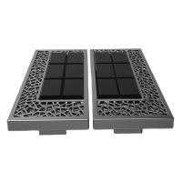 China GRH Aluminium Door Pull Handle 0.5 Inch Thickness M4 Screw for Modern Interiors Commercial Use for sale