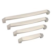 China GRH Aluminium Pull Door Handles 10-30mm Width for Kitchen Drawers Cabinet Furniture Hardware for sale