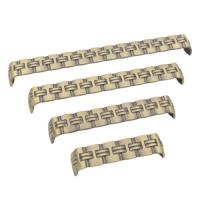 China GRH Aluminium Pull Door Handles 10-30mm Width for Kitchen Drawers Cabinet Furniture Hardware for sale