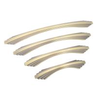 China GRH 0.5 Inch Thickness Aluminium Door Pull Handles M4x25 Screw for Office Hotel Residential Doors for sale