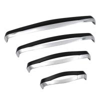 China Aluminium Pull Handles 10mm to 30mm Width Custom Screw Size M4X22 M4X25 for sale