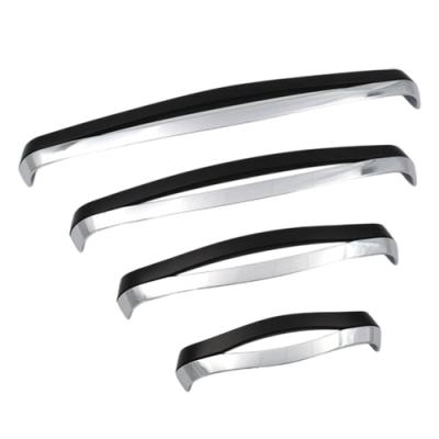 China Aluminium Pull Handles 10mm to 30mm Width Custom Screw Size M4X22 M4X25 for sale