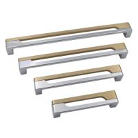 China Aluminium Pull Handles 10mm to 30mm Width Custom Screw Size M4X22 M4X25 for sale