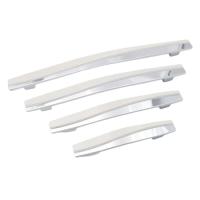 China Aluminium Pull Handles 10mm to 30mm Width Custom Screw Size M4X22 M4X25 for sale