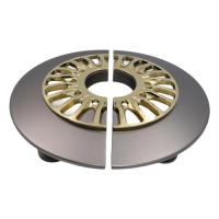 China GRH Aluminium Door Pull Handles 0.5 Inch Thickness Wrapped by Foil Paper for Cabinet Drawer for sale