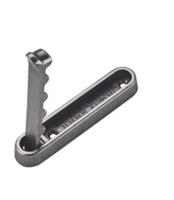 China Metal Vintage Double Towel Coat Hook Wall Mount Black Rustic Coat Hook for sale