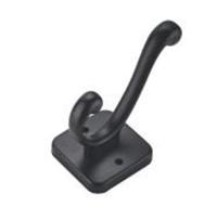 China Decorative Wall Mounted Coat Hook Zinc Alloy Hanger for Bedroom Bathroom 5 Pack for sale