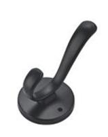 China GRH Zinc Alloy Double Wall Clothes Hook for Bathroom Bedroom Living Room 2 Pack for sale