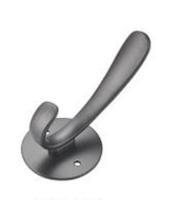 China GRH Zinc Alloy Double Wall Clothes Hook for Bathroom Bedroom Living Room 2 Pack for sale