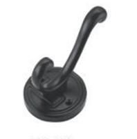 China Modern Y-Shaped Solid Zinc Alloy Double Coat Hook for Hats Keys Bags Bedroom Wardrobe 2 Hooks for sale