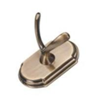 China GRH Zinc Alloy Wall Mounted Clothes Hooks 5 Pack Heavy Duty Coat Hanger for Bedroom Kitchen Hotel for sale