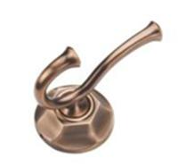 China GRH Zinc Alloy Wall Mounted Clothes Hooks 5 Pack Heavy Duty Coat Hanger for Bedroom Kitchen Hotel for sale