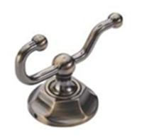 China GRH Zinc Alloy Wall Mounted Clothes Hooks 5 Pack Heavy Duty Coat Hanger for Bedroom Kitchen Hotel for sale