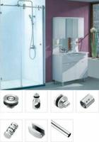 China Corner Mounted Metal Bathroom Accessories Set 4 Piece Chrome Plated Wall Mount Towel Bar Soap Dish Toothbrush Holder Toilet Paper Holder for sale
