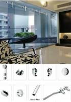 China Sliding Glass Door Accessories System Hardware Fittings for sale