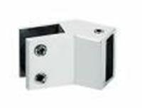 China Stainless Steel Bathroom Accessories Glass Door Fitting Tube Hanging Clamp Connector 304 for sale