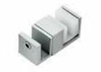 China Stainless Steel Bathroom Accessories Glass Door Fitting Tube Hanging Clamp Connector 304 for sale
