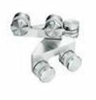 China 304 Stainless Steel Adjustable Glass Railing Post for Pool Fence System Hotel Villa Use Rust Resistant for sale