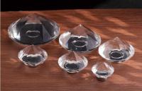 China Popular Style Multi Color Transparent Crystal Glass Luxury Furniture Cabinet Door Pull Round Diamond Drawer Knob for sale