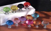 China GRH Customized Moulded Brass Crystal Furniture Cabinet Pulls Knobs Wooden Drawer Handles China for sale