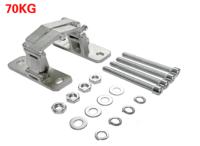 China Keyed Alike Key Operated Door Latch Providing 180 Degrees Opening Angle Suitable for Industrial and Secure Door Locking for sale
