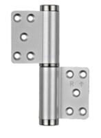 China Black Wooden Door 3D Invisible Heavy Duty Adjustable 180 Degree Concealed Hidden Door Hinges for Wooden Door for sale