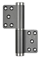 China Black Wooden Door 3D Invisible Heavy Duty Adjustable 180 Degree Concealed Hidden Door Hinges for Wooden Door for sale