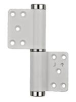 China Black Wooden Door 3D Invisible Heavy Duty Adjustable 180 Degree Concealed Hidden Door Hinges for Wooden Door for sale