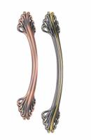 China Wenzhou Zinc Alloy Black Gold Cabinet Handles Solid Drawer Knobs Kitchen Cupboard Door Metal Pulls Furniture Handle for sale