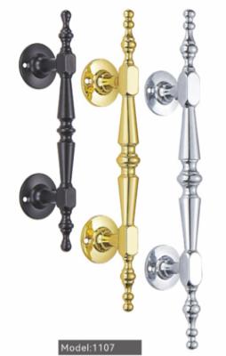 China Pakistan Most Popular Color MAB Big Pull Handle Lock for Wood Doors for sale