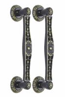 China Pakistan Most Popular Color MAB Big Pull Handle Lock for Wood Doors for sale