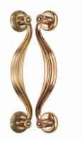 China Pakistan Most Popular Color MAB Big Pull Handle Lock for Wood Doors for sale