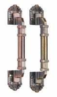 China Pakistan Most Popular Color MAB Big Pull Handle Lock for Wood Doors for sale