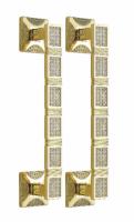 China Popular Zinc Chinese European-style Retro No-hole Black Self-tapping Screws Door Handel Dooroom Indoor Handle for sale