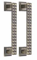 China Modern Brass Main Entrance Door Pull Handle with Elegant Matte Black | Gold Silver Finish for Residential Commercial and Hotel for sale