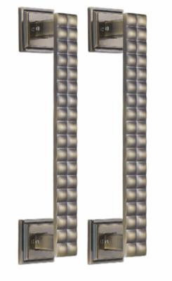 China Modern Brass Main Entrance Door Pull Handle with Elegant Matte Black | Gold Silver Finish for Residential Commercial and Hotel for sale