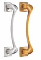 China Fancy Design Brass Decorating Door Handle Modern Standard Farmhouses Window Doors Handles for sale