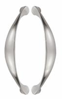China Solid Chrome-plated Silver Brass Handles Kitchen Cabinet Pulls Bedroom Wardrobe Drawer Knobs Furniture Bronze Handle for sale