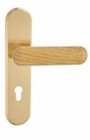 China Heavy Duty 3-Point Lock Privacy Aluminum Alloy Door Door Lever Handles With Lock Cylinder for Bedrooms Apartments Kitchens for sale