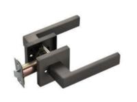 China Heavy Duty 3-Point Lock Privacy Aluminum Alloy Door Door Lever Handles With Lock Cylinder for Bedrooms Apartments Kitchens for sale